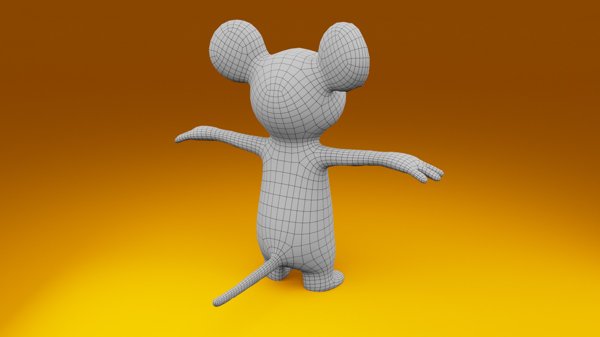 3D Stylized Cartoon Mouse 3D Model 3D Model - TurboSquid 2205128