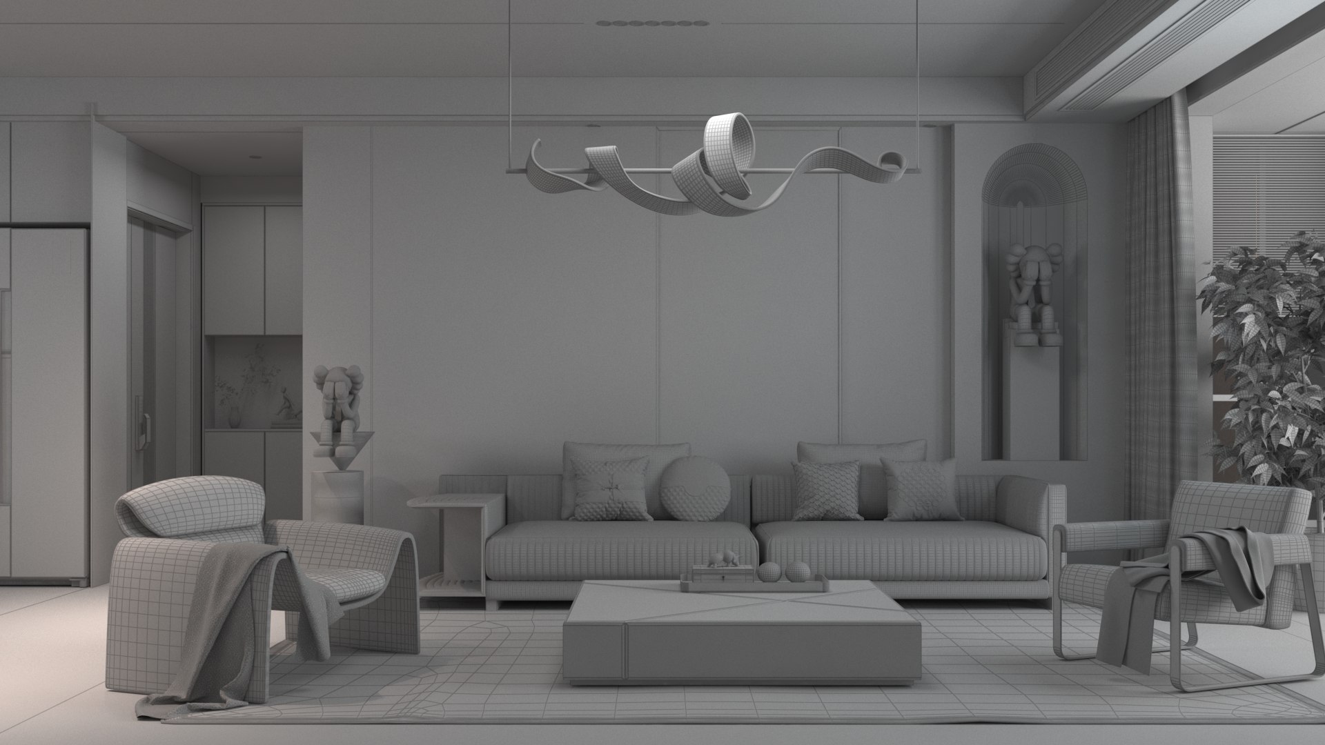 Modern Interior Design 08 3D Model - TurboSquid 2093957