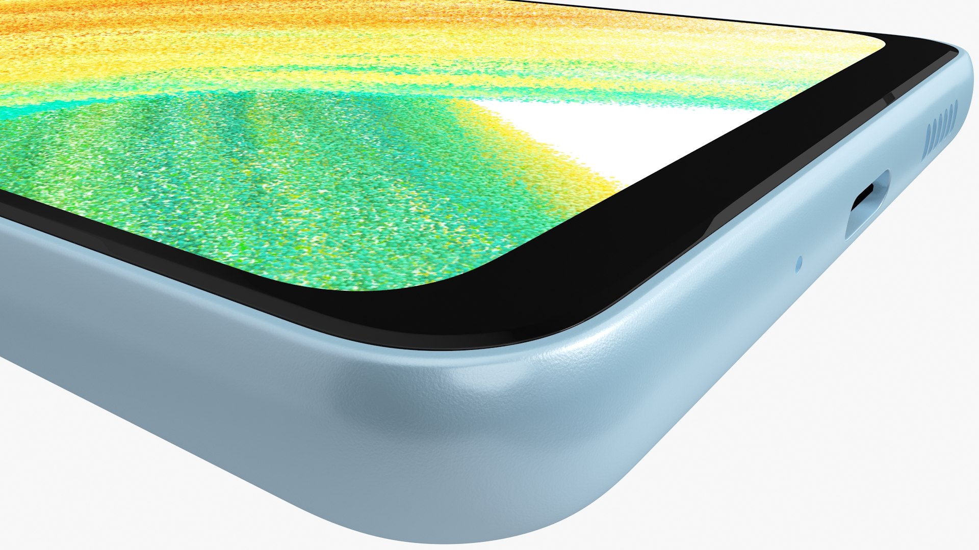 Samsung Galaxy A33 5G Blue 3D Model - TurboSquid 1870317