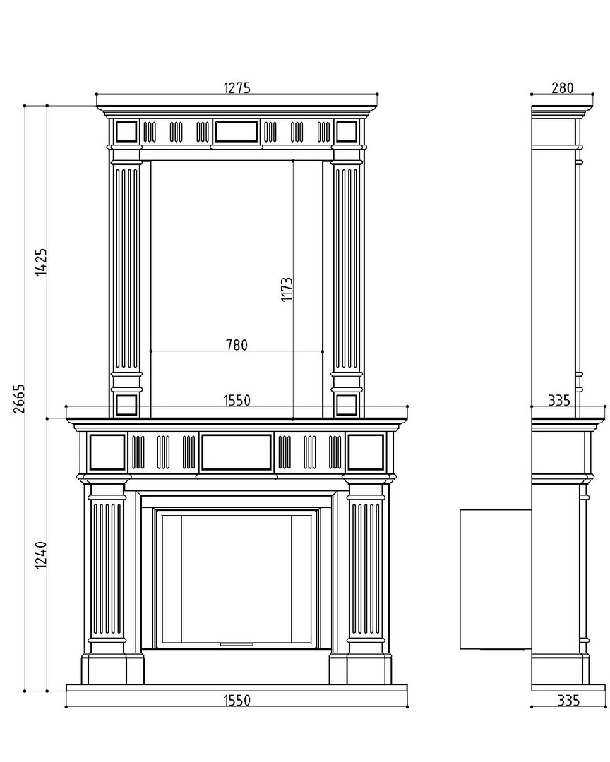 3d Fireplace 28 Model