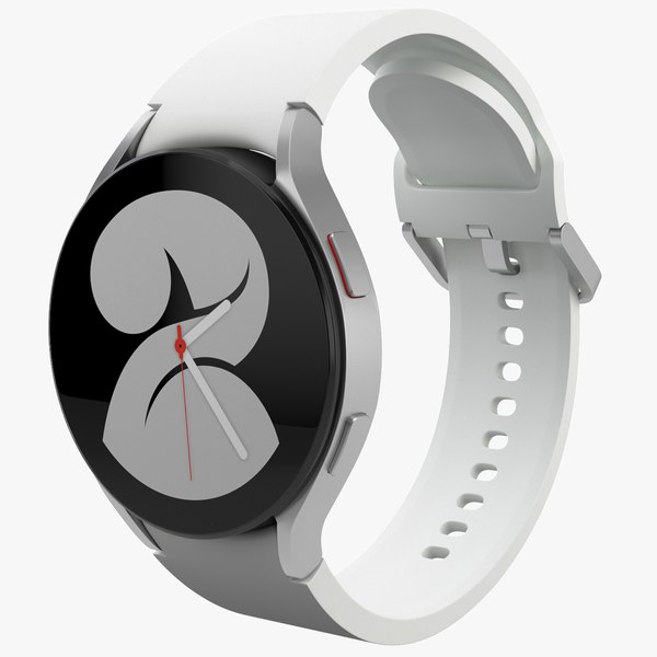 3D Samsung Galaxy Watch 4 Silver - TurboSquid 1874681