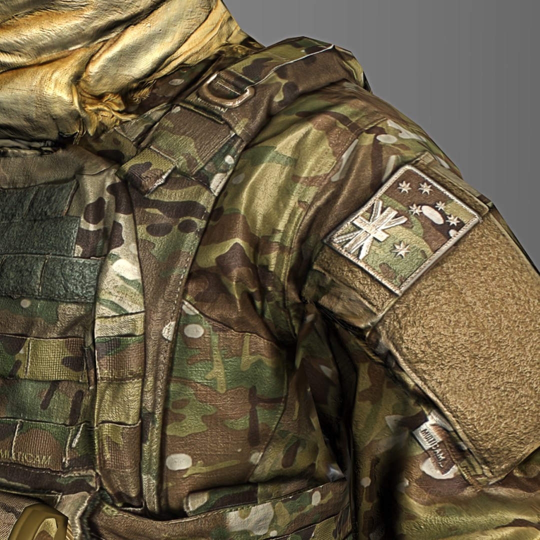 max vr australian multicam soldier