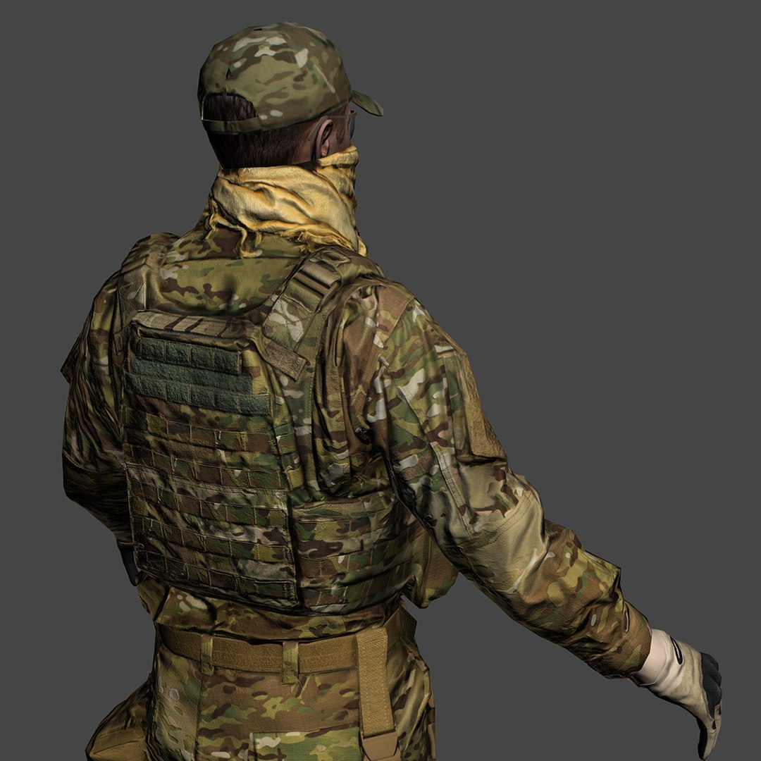 Max Vr Australian Multicam Soldier