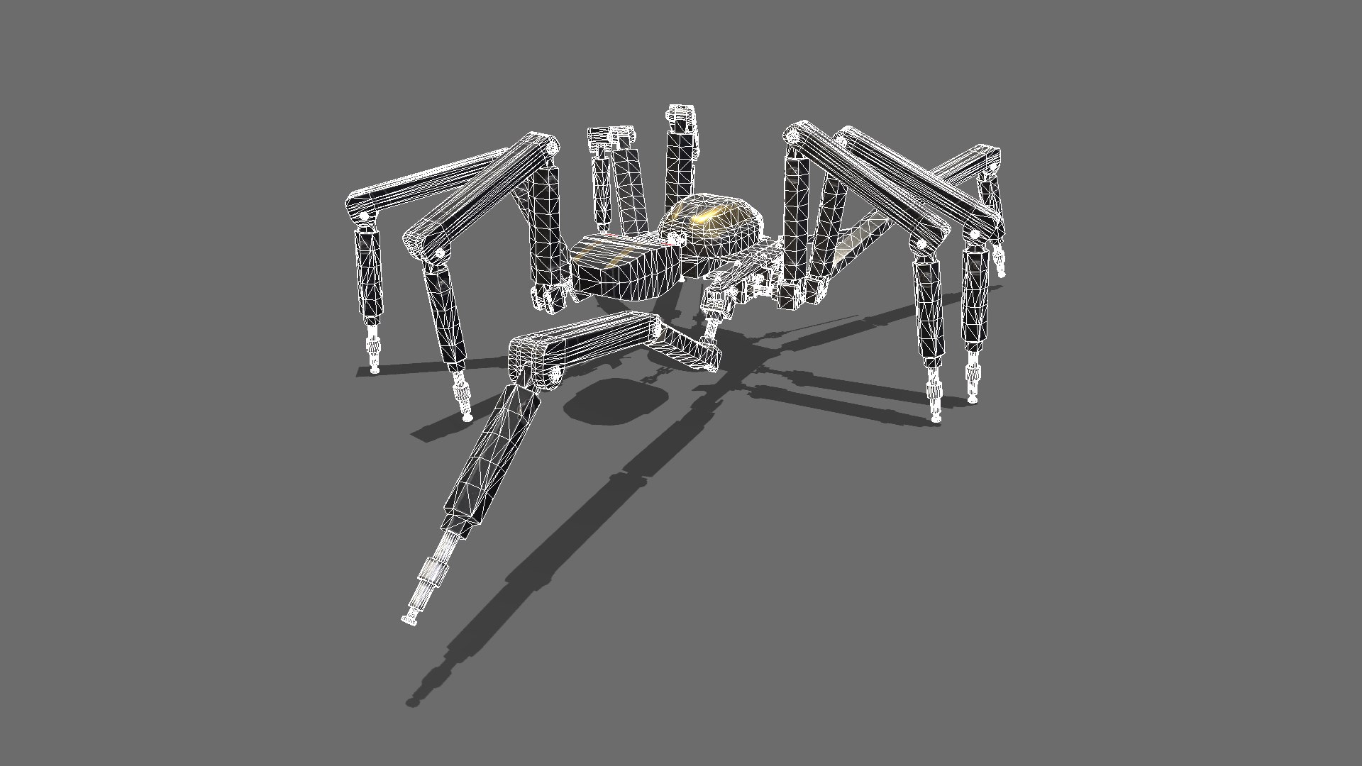 Spider Bot V2 Rigged And Animated 3D Model - TurboSquid 2153648