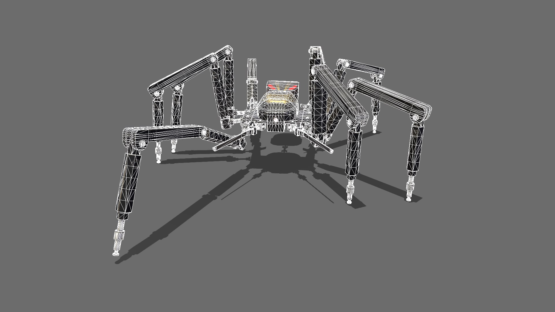 Spider Bot V2 Rigged And Animated 3D Model - TurboSquid 2153648