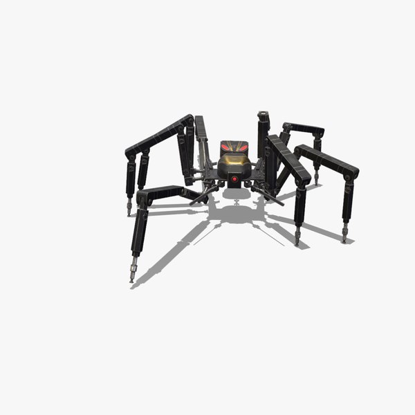 modelo 3d spider bot v2 manipulado y animado - TurboSquid 2153648
