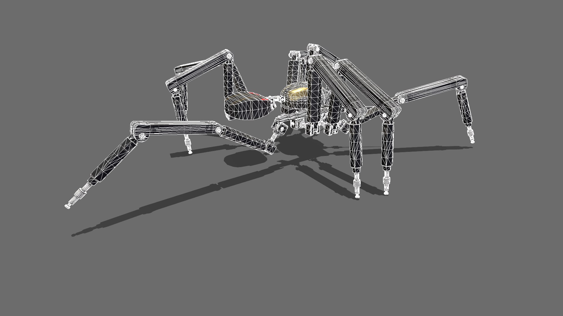 Spider Bot V2 Rigged And Animated 3D Model - TurboSquid 2153648