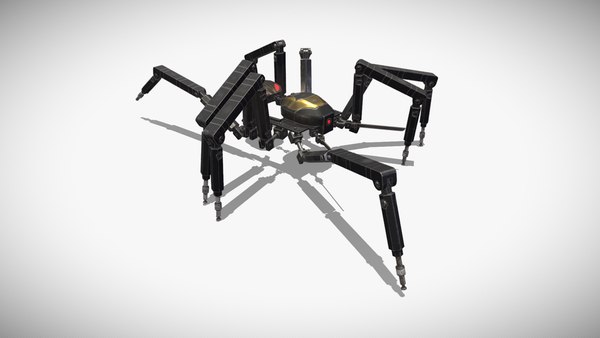 modelo 3d spider bot v2 manipulado y animado - TurboSquid 2153648
