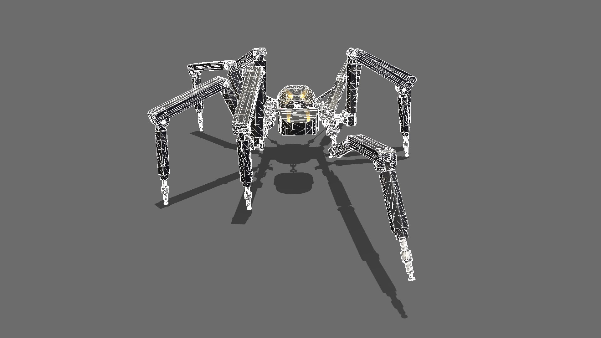Spider Bot V2 Rigged And Animated 3D Model - TurboSquid 2153648