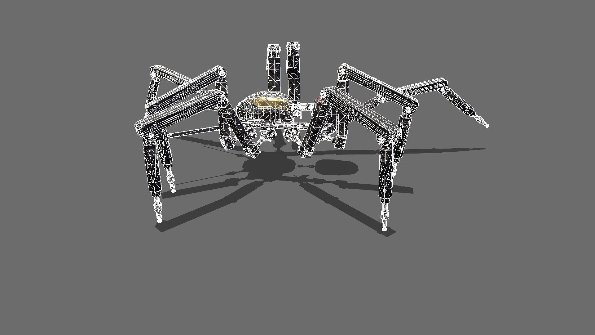 Spider Bot V2 Rigged And Animated 3D Model - TurboSquid 2153648