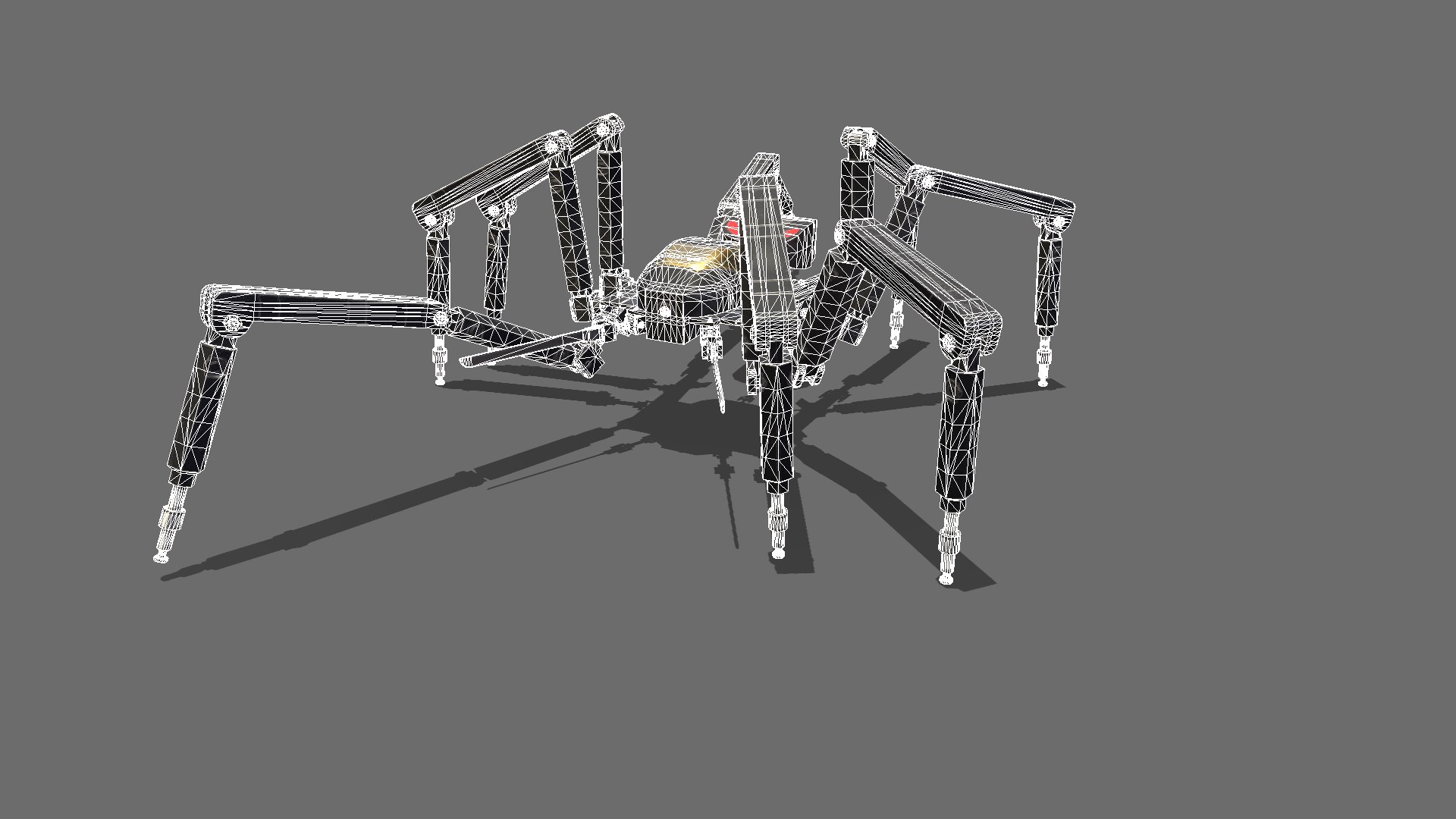 Spider Bot V2 Rigged And Animated 3D Model - TurboSquid 2153648