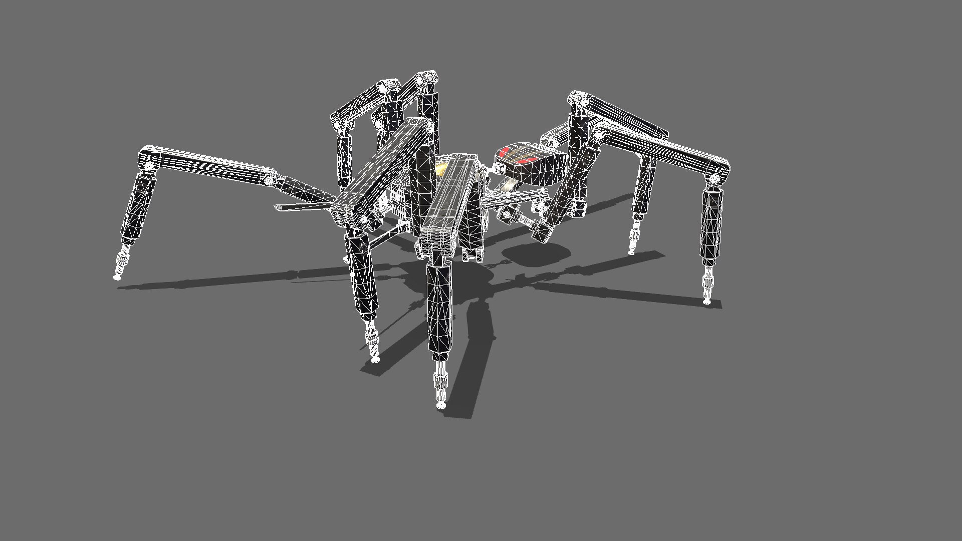 Spider Bot V2 Rigged And Animated 3D Model - TurboSquid 2153648