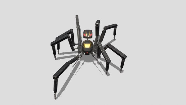 modelo 3d spider bot v2 manipulado y animado - TurboSquid 2153648