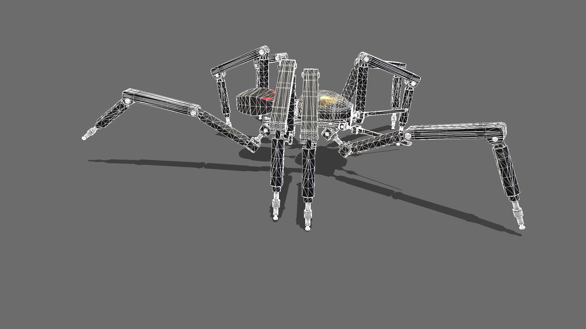 Spider Bot V2 Rigged And Animated 3D Model - TurboSquid 2153648