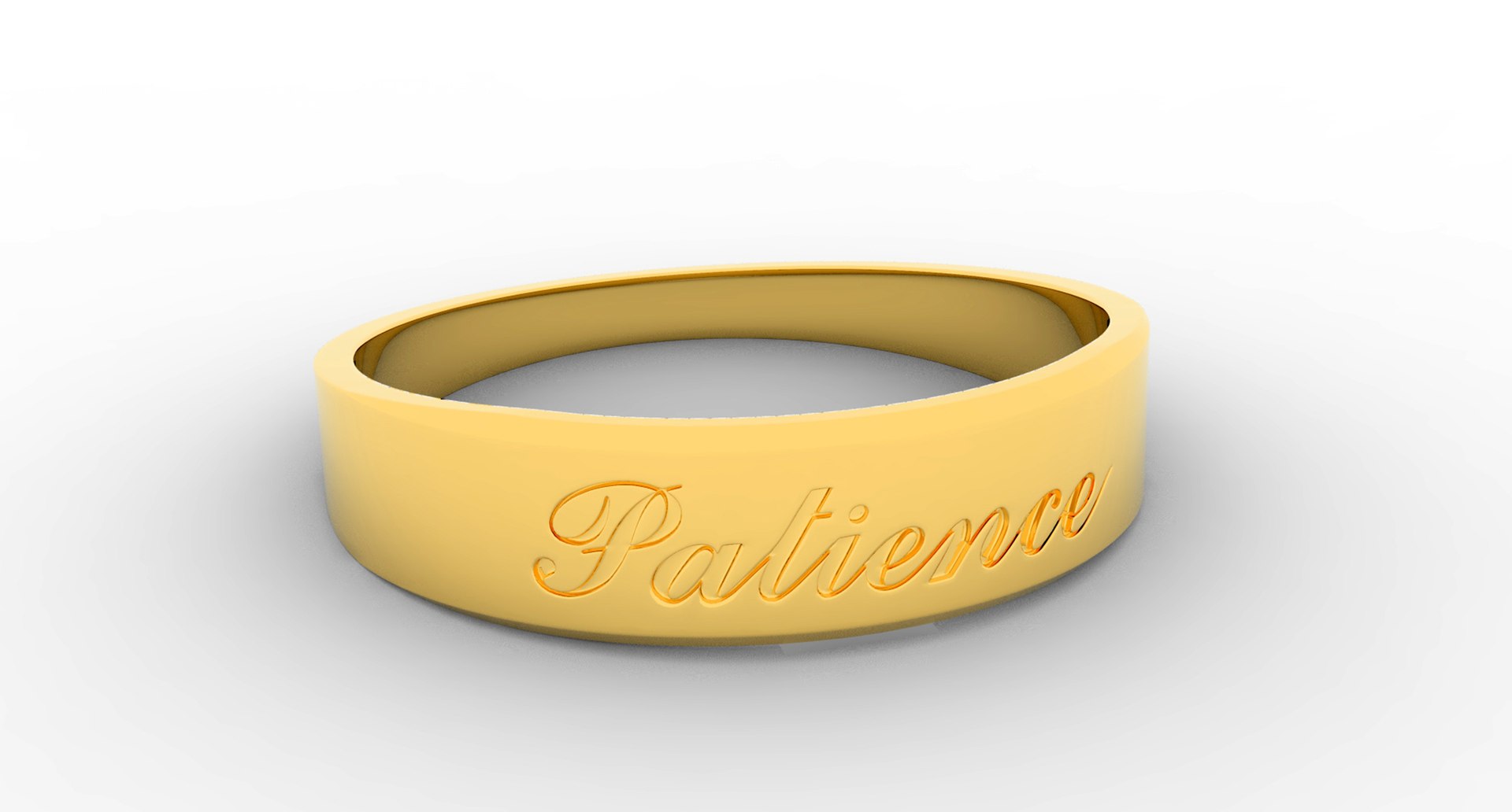 Patience Ring Female Gold Model - TurboSquid 1913694