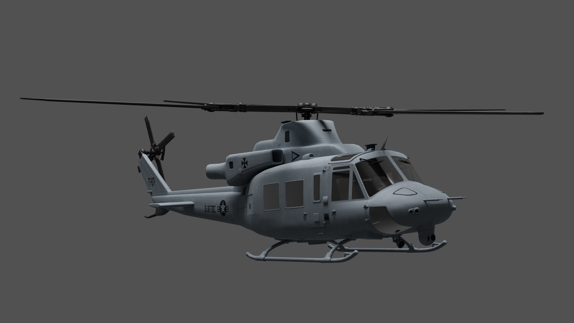 3D Bell Uh-1y Venom SUPER HUEY Model - TurboSquid 2281285