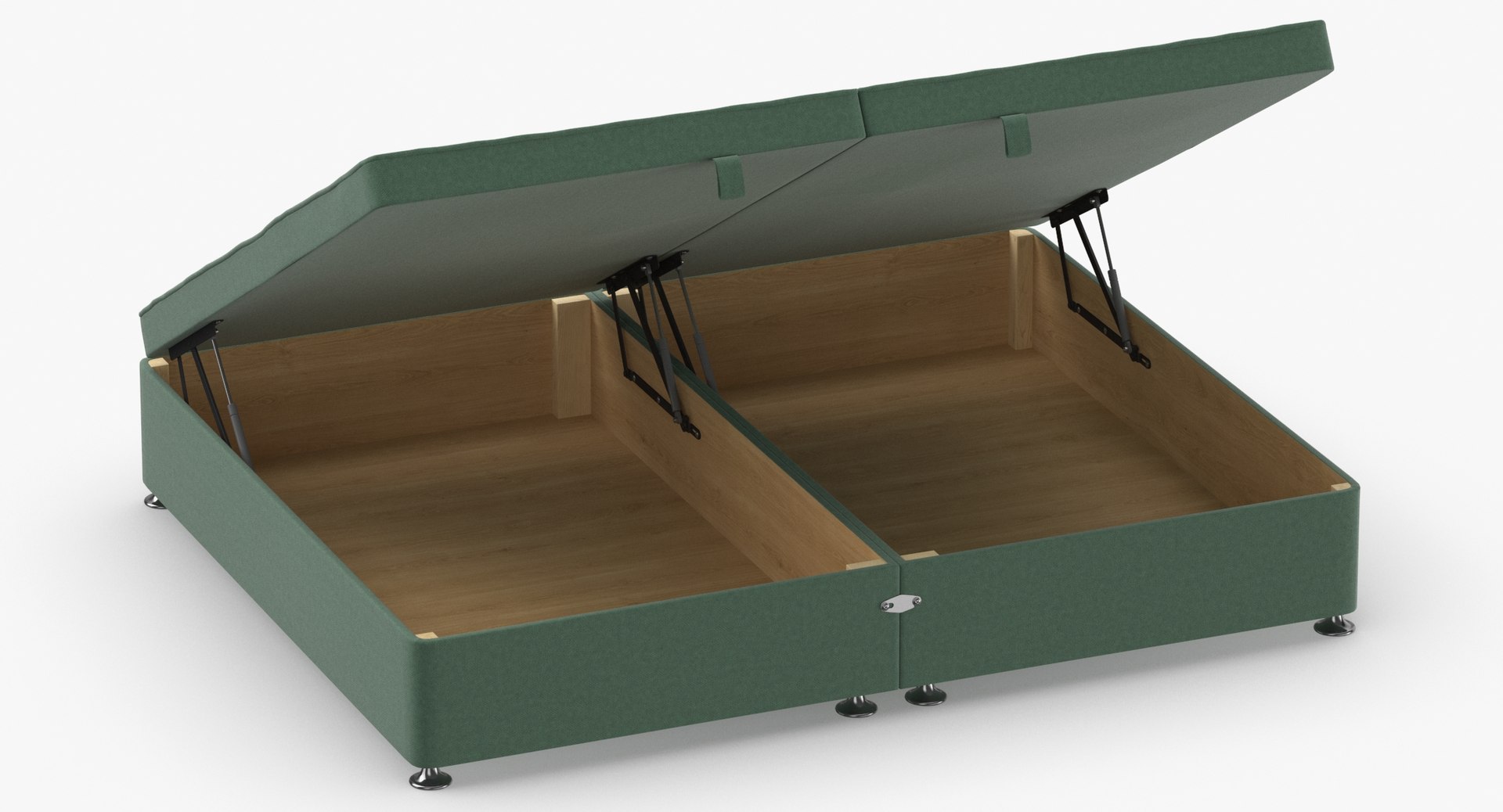 Bed Base 07 Open 3D - TurboSquid 1479043