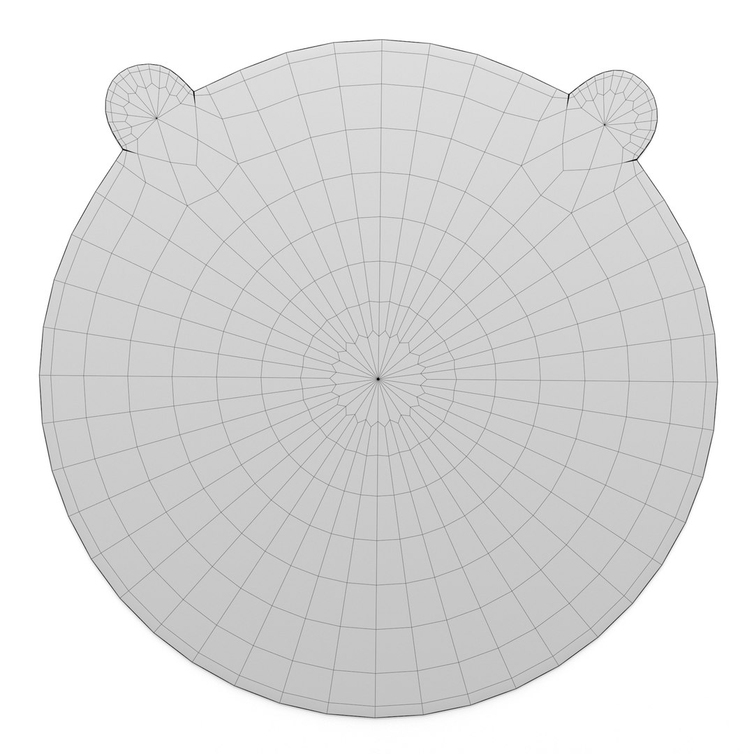 3D Round Jute Rug Model - TurboSquid 1719389