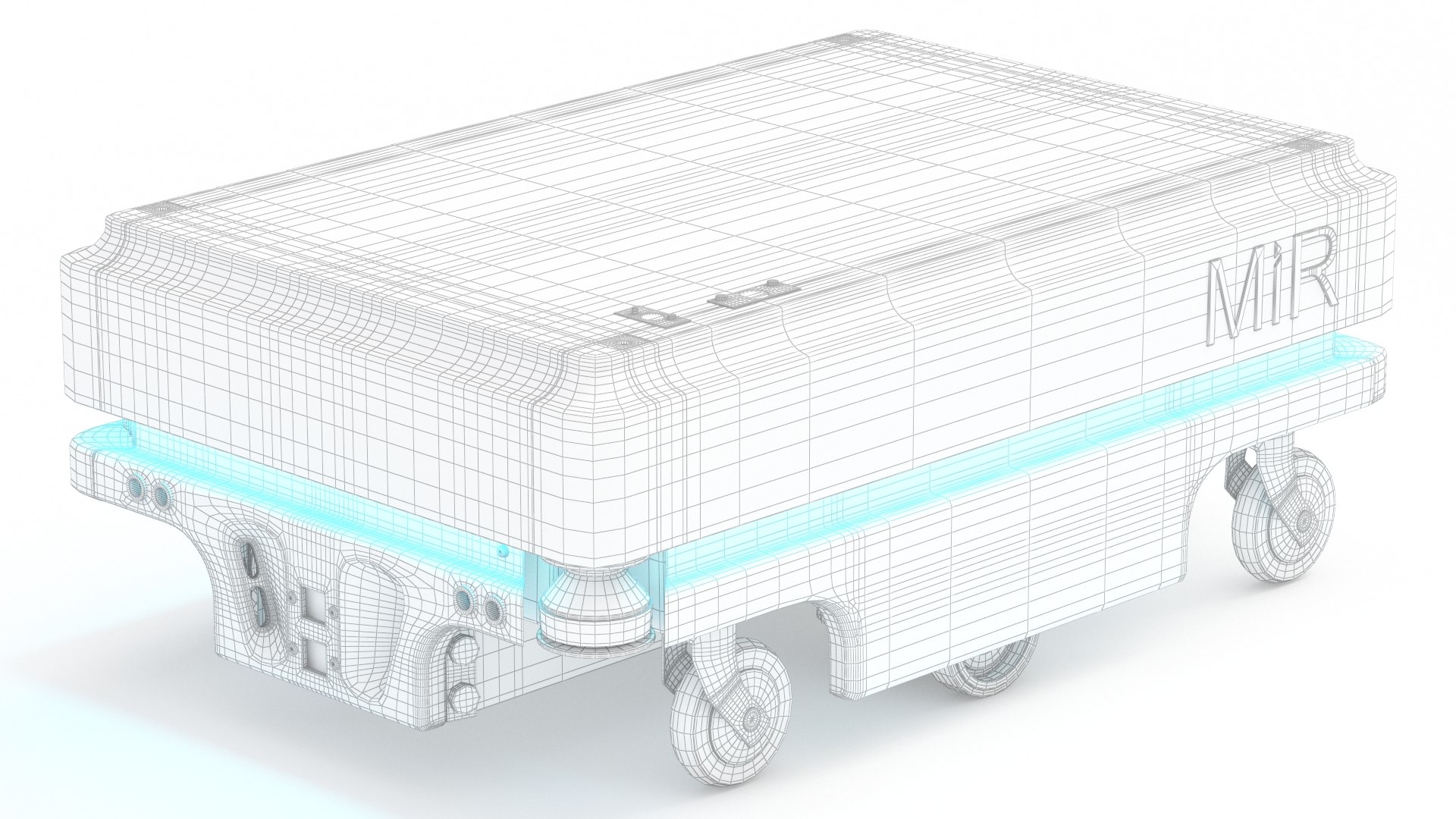 3D Model Mir200 Warehouse Robot - TurboSquid 1607833