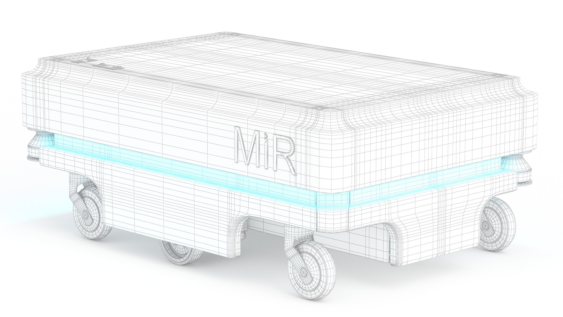 3D Model Mir200 Warehouse Robot - TurboSquid 1607833