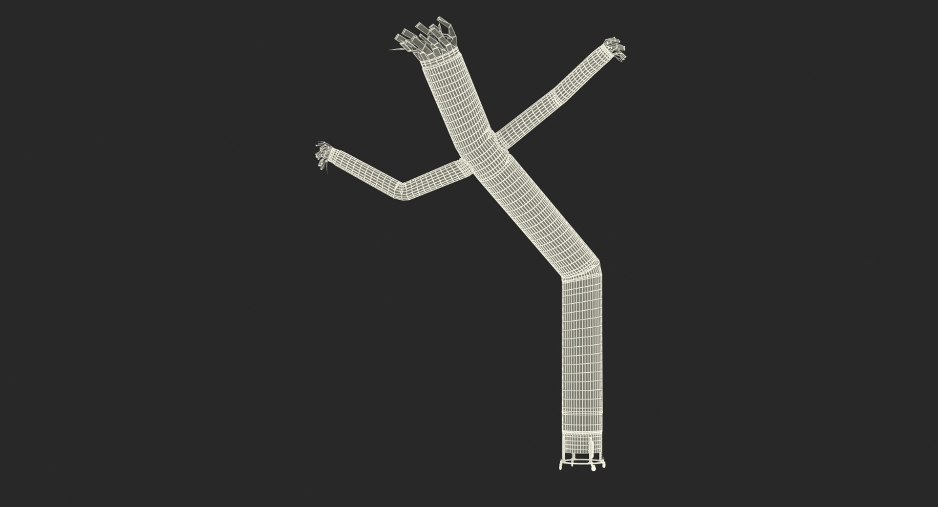 Red Skydancer Air Puppet 3D - TurboSquid 1413065