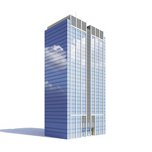Tall building 3D model - TurboSquid 1517342