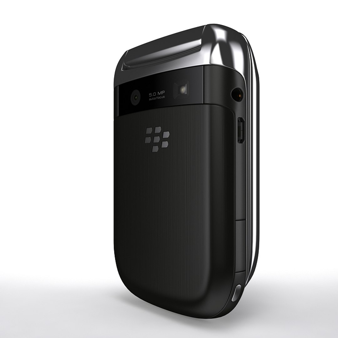 3d Model Of Blackberry Style 9670