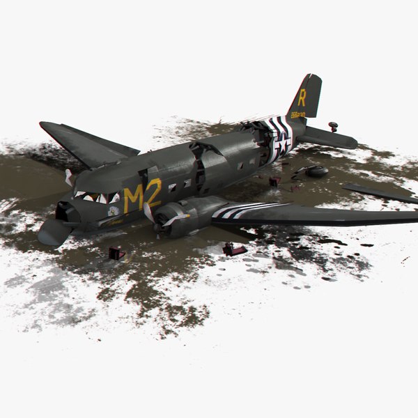 Wrecked Plane 3D Models for Download | TurboSquid