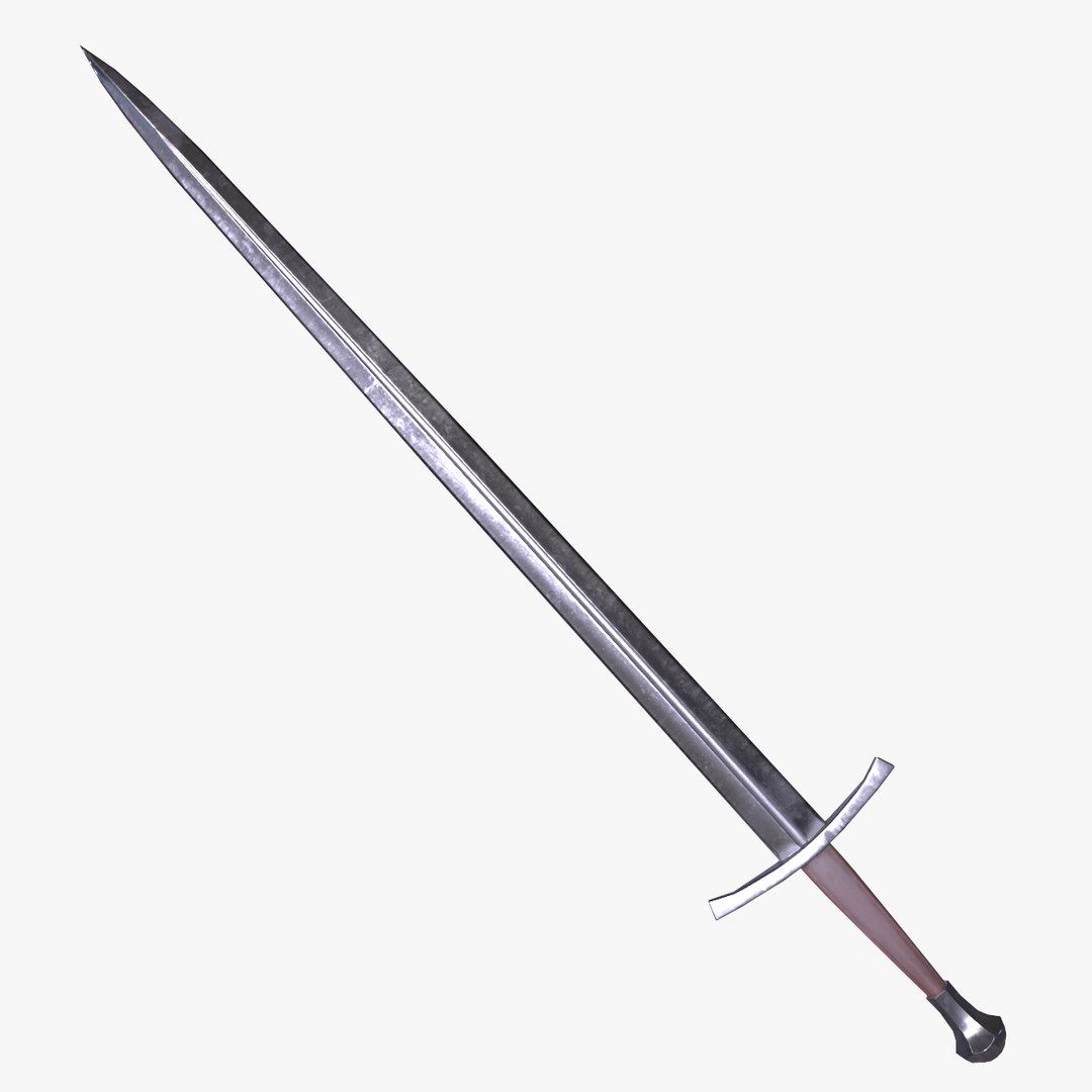 3D The Medieval Longsword LOW POLY - TurboSquid 1770997