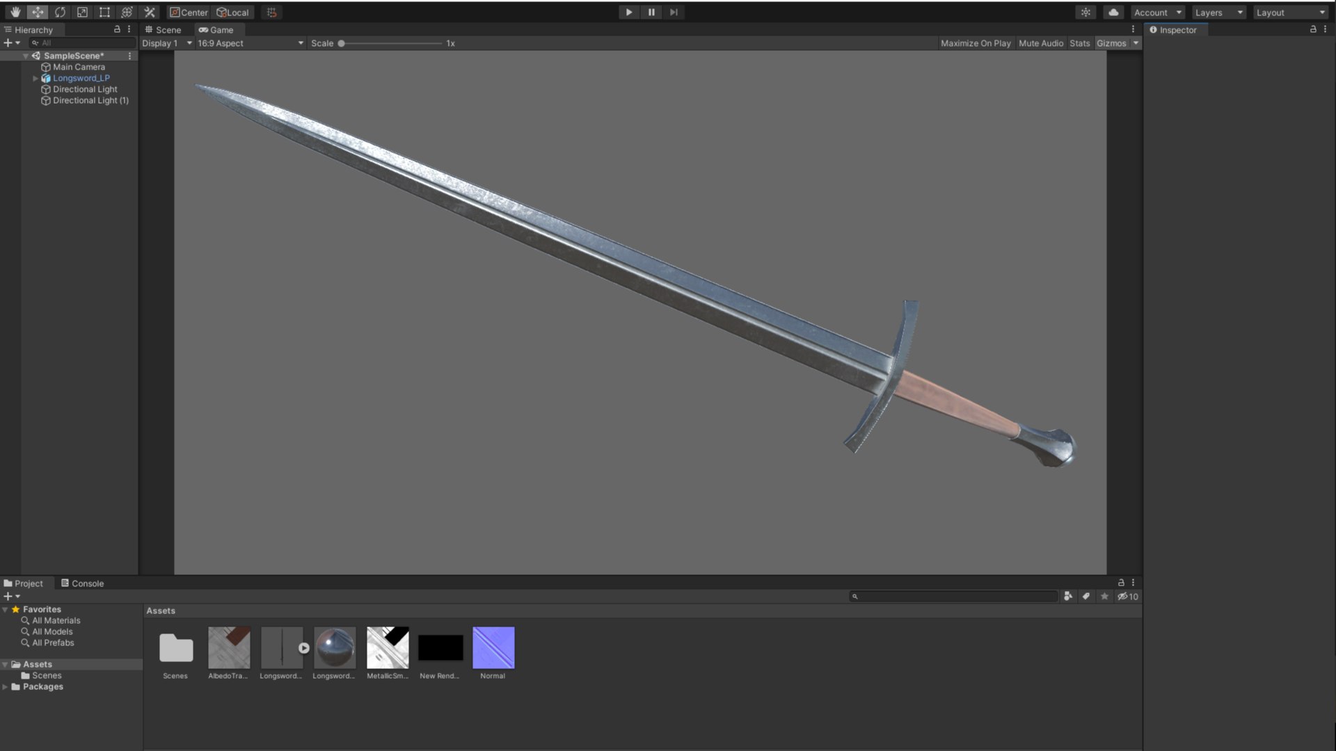 3D The Medieval Longsword LOW POLY - TurboSquid 1770997