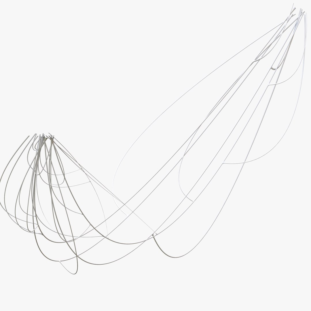 3D Model Cable Wire Web Bundle - TurboSquid 2050220