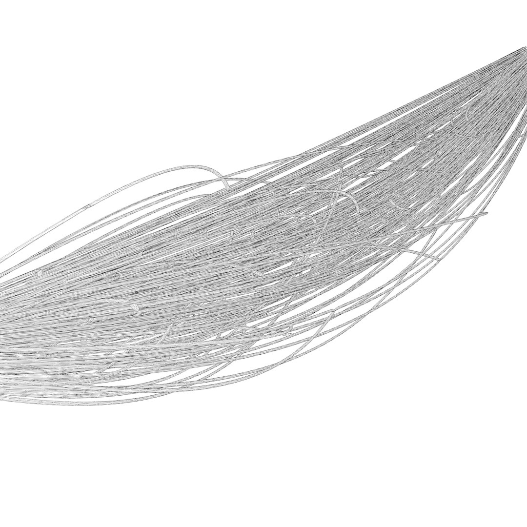 3D Model Cable Wire Web Bundle - TurboSquid 2050220