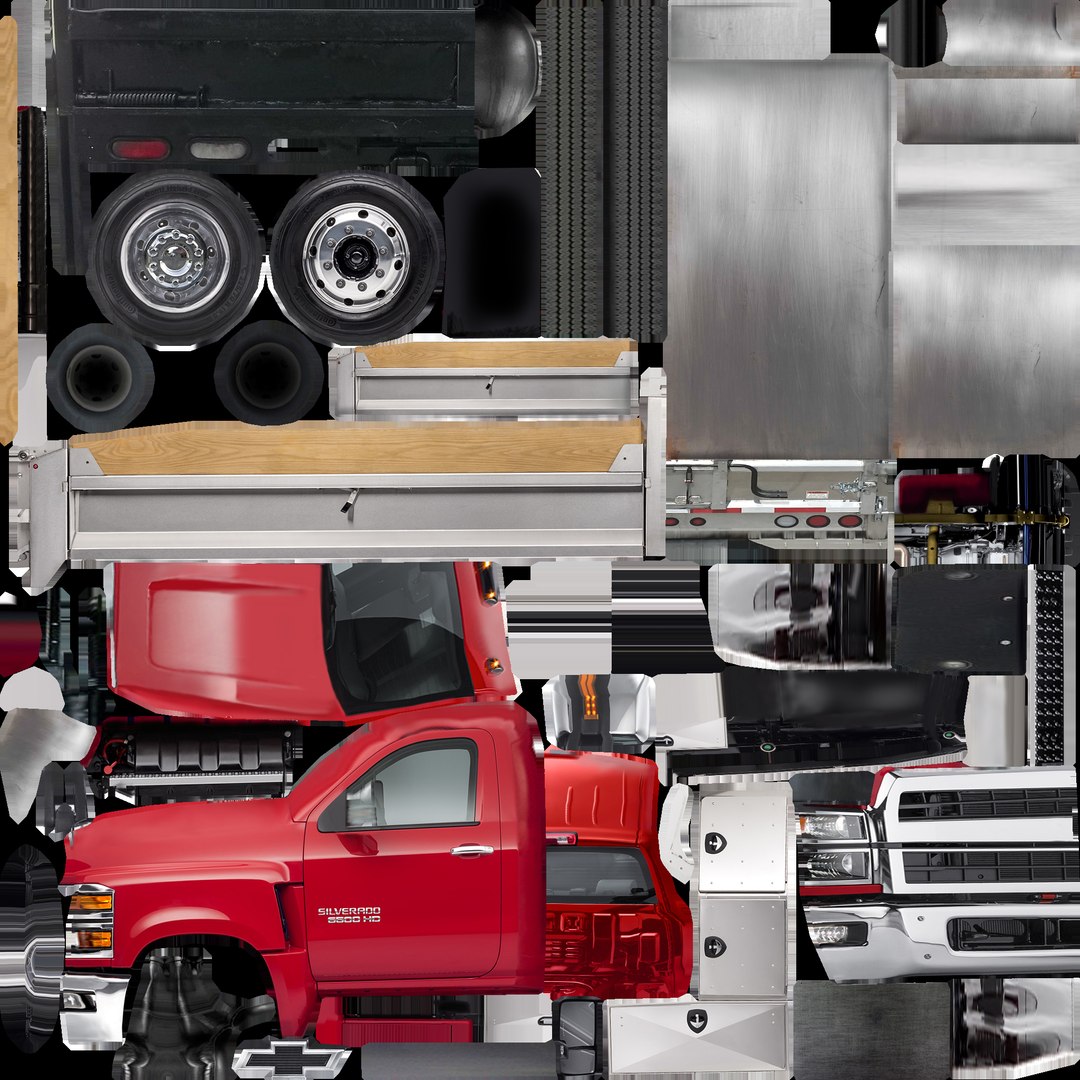 2019 Chevrolet Silverado 6500 3D Model - TurboSquid 1290975