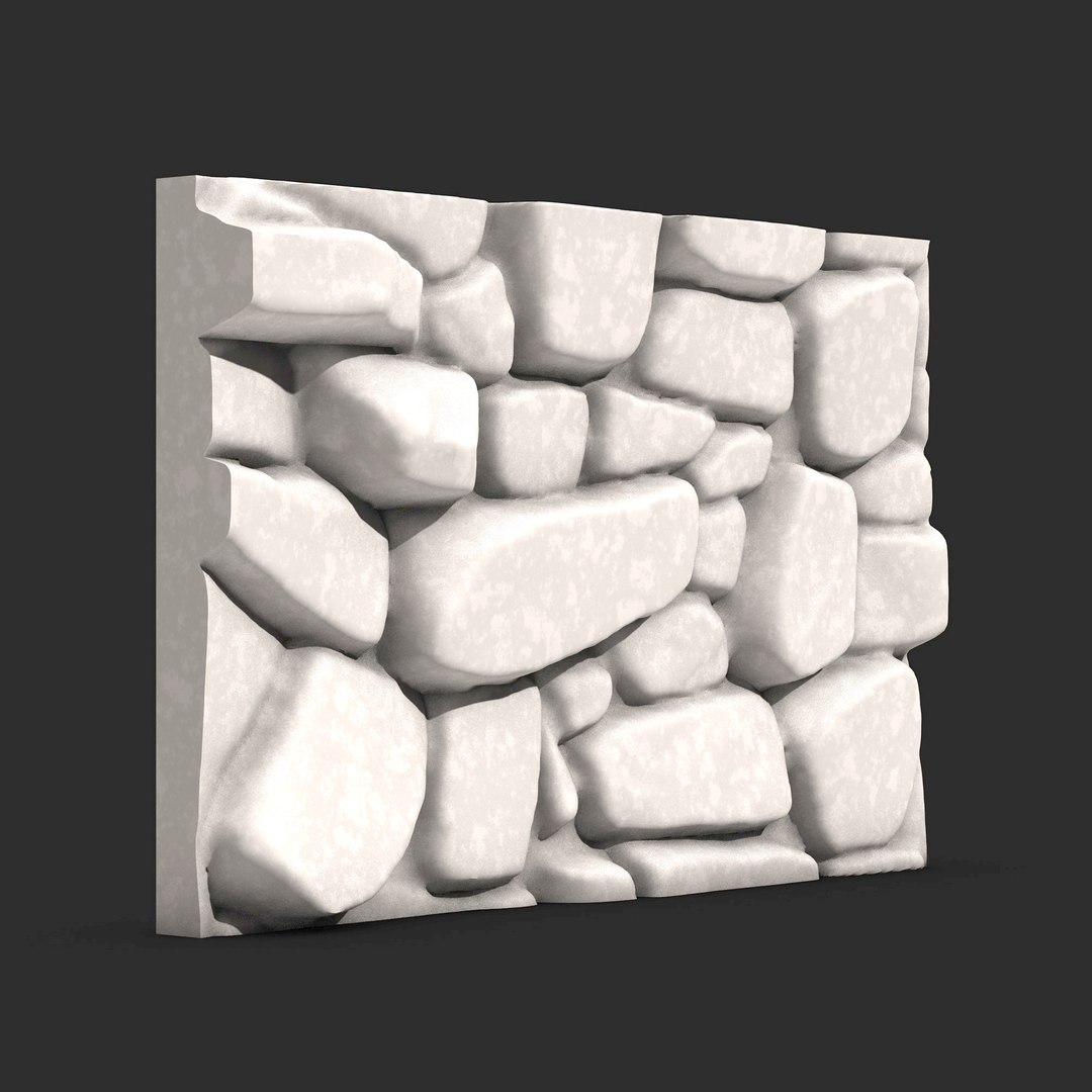 Stone Wall 030 3D Model - TurboSquid 2301786