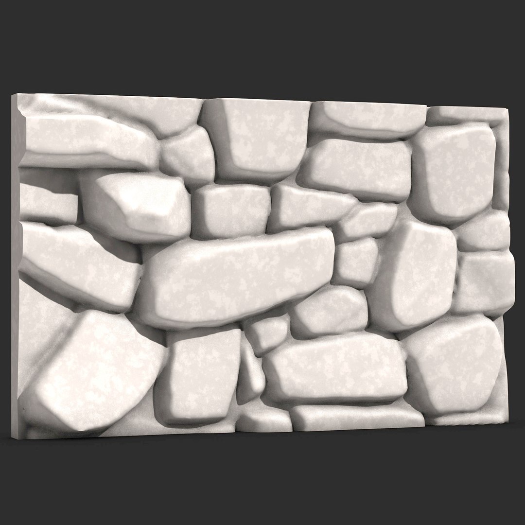 Stone Wall 030 3D Model - TurboSquid 2301786