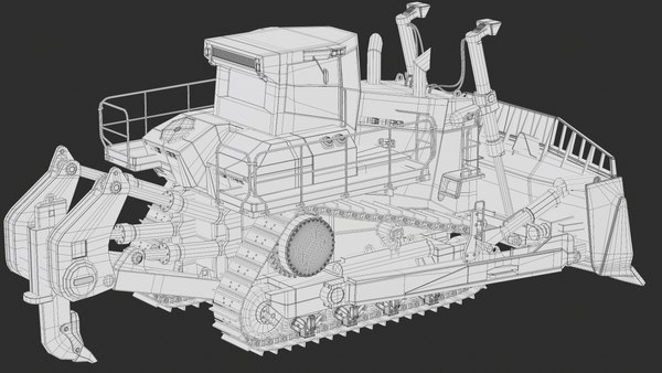 3D Mining Bulldozer Liebherr PR 776 PBR - TurboSquid 1724137