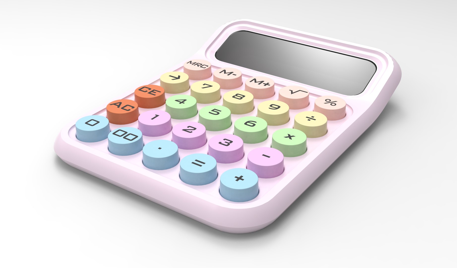 Calculator For Children 3D - TurboSquid 2229966