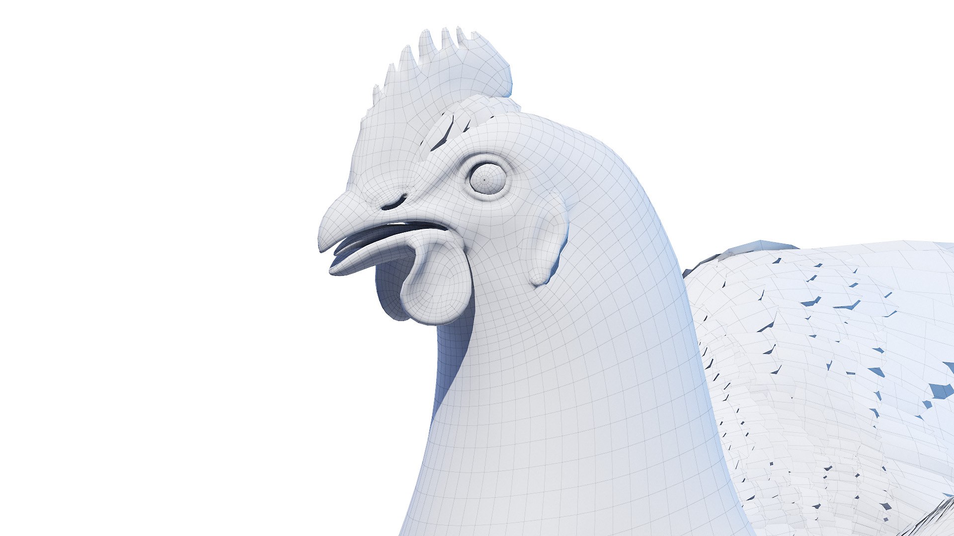 3D Chicken Body Static - TurboSquid 1910121