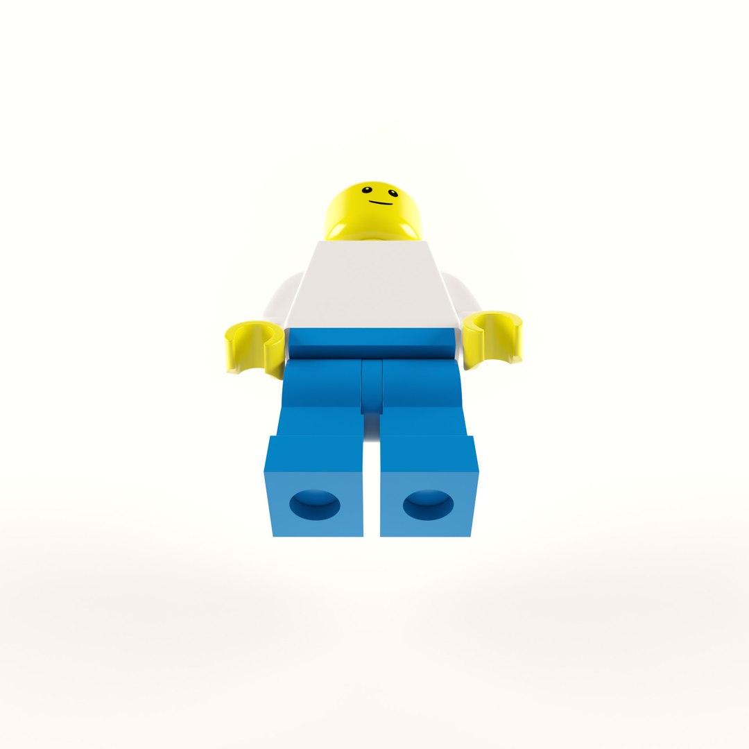Figure Lego Man Model - TurboSquid 1505351