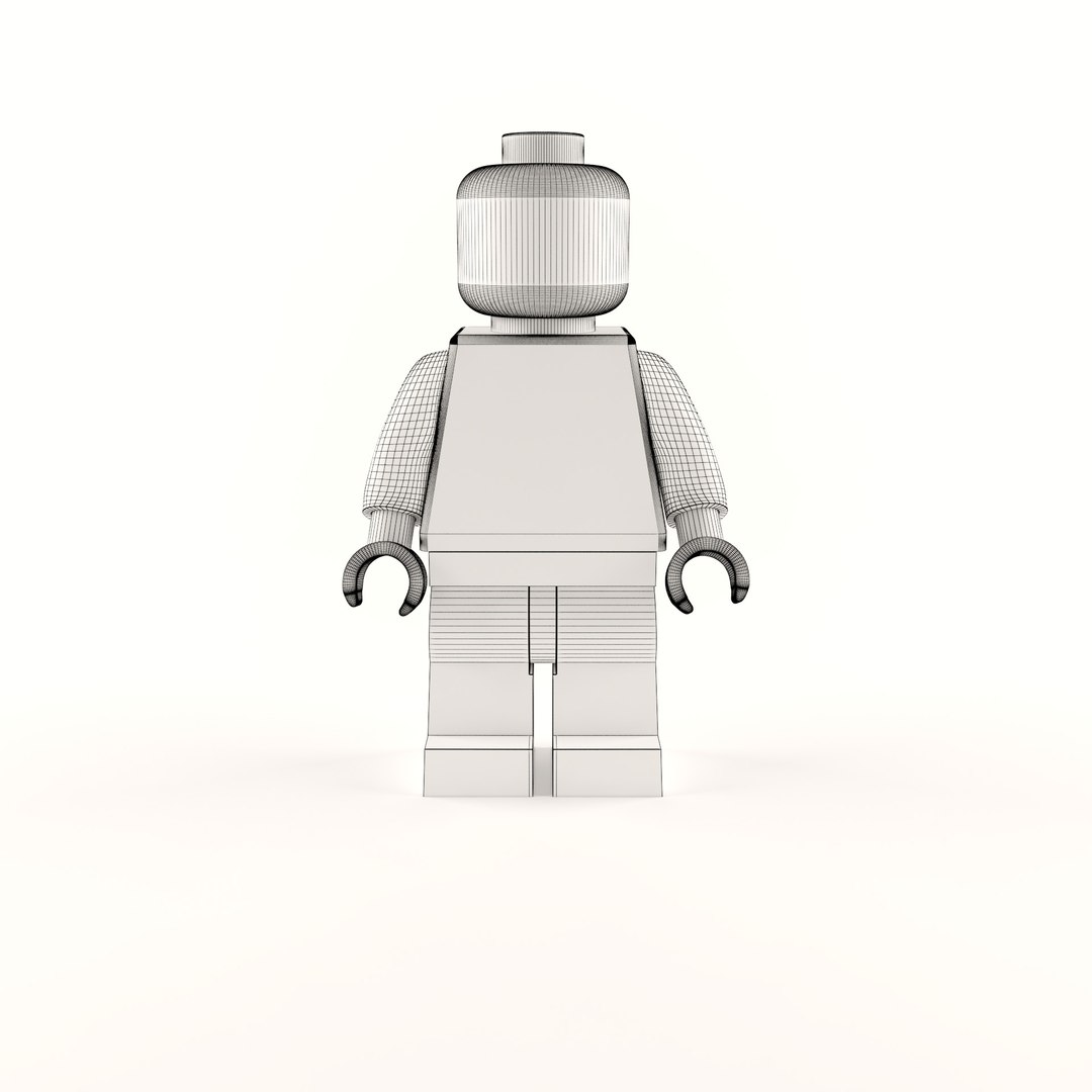 Figure Lego Man Model - TurboSquid 1505351