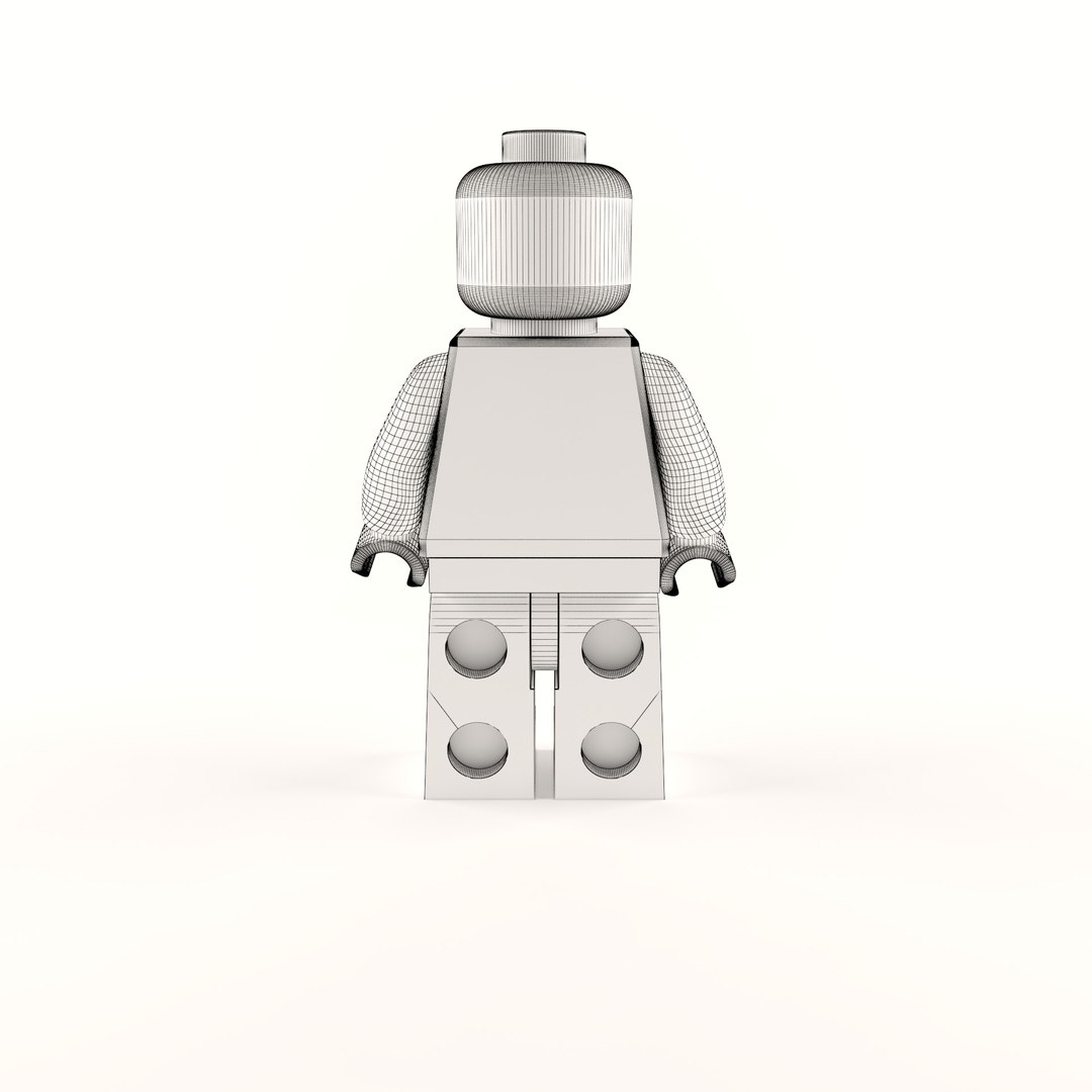 Figure Lego Man Model - TurboSquid 1505351