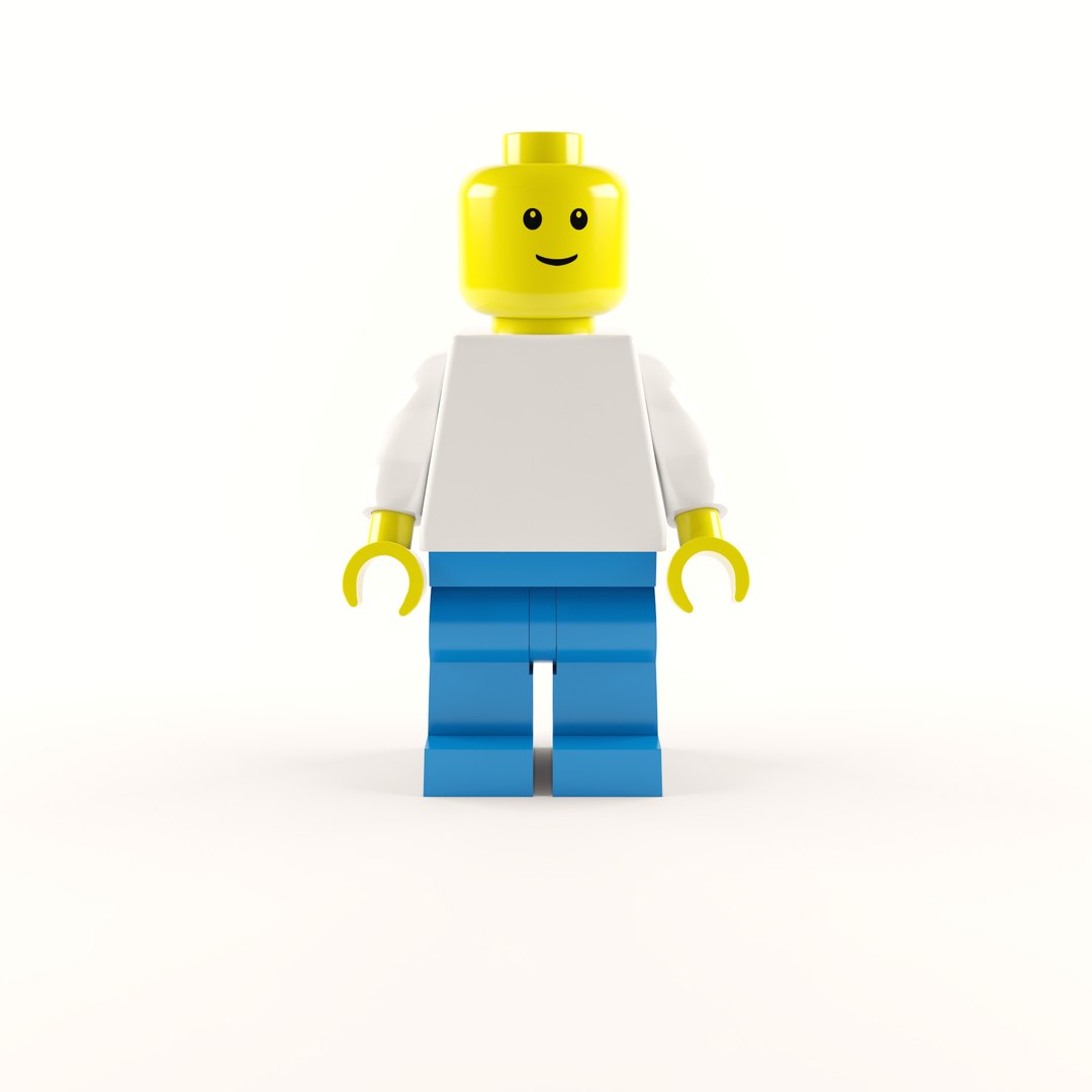 Figure Lego Man Model - TurboSquid 1505351
