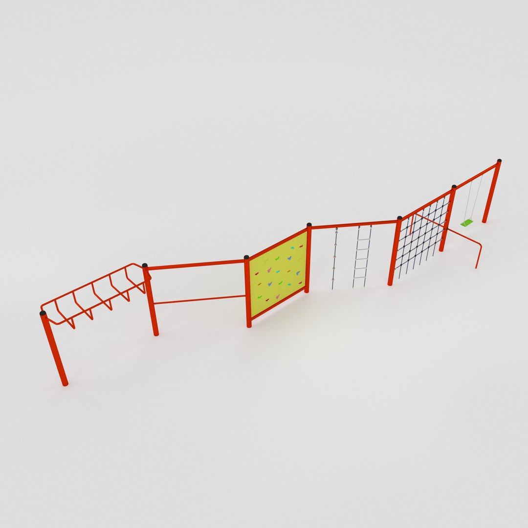 set climbing 3d model