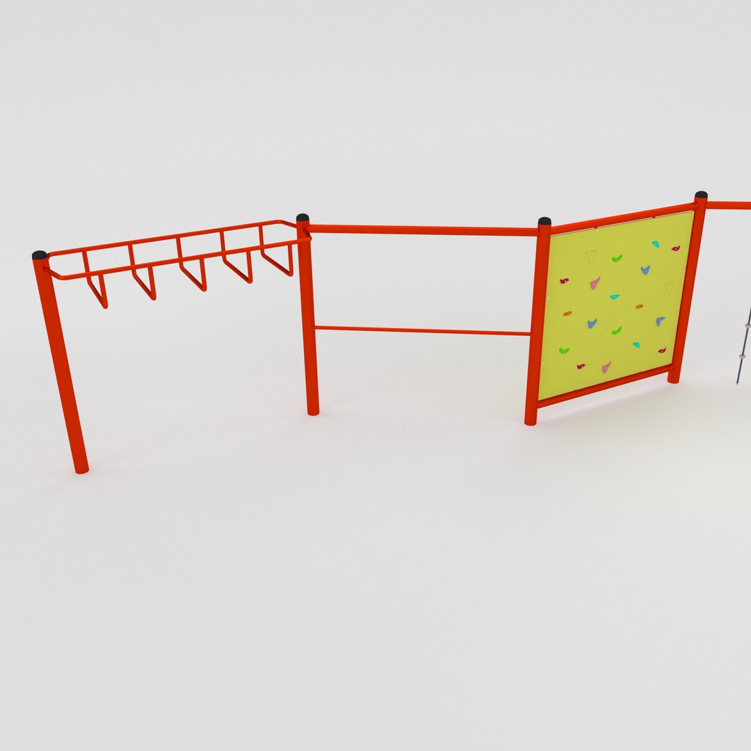 set climbing 3d model