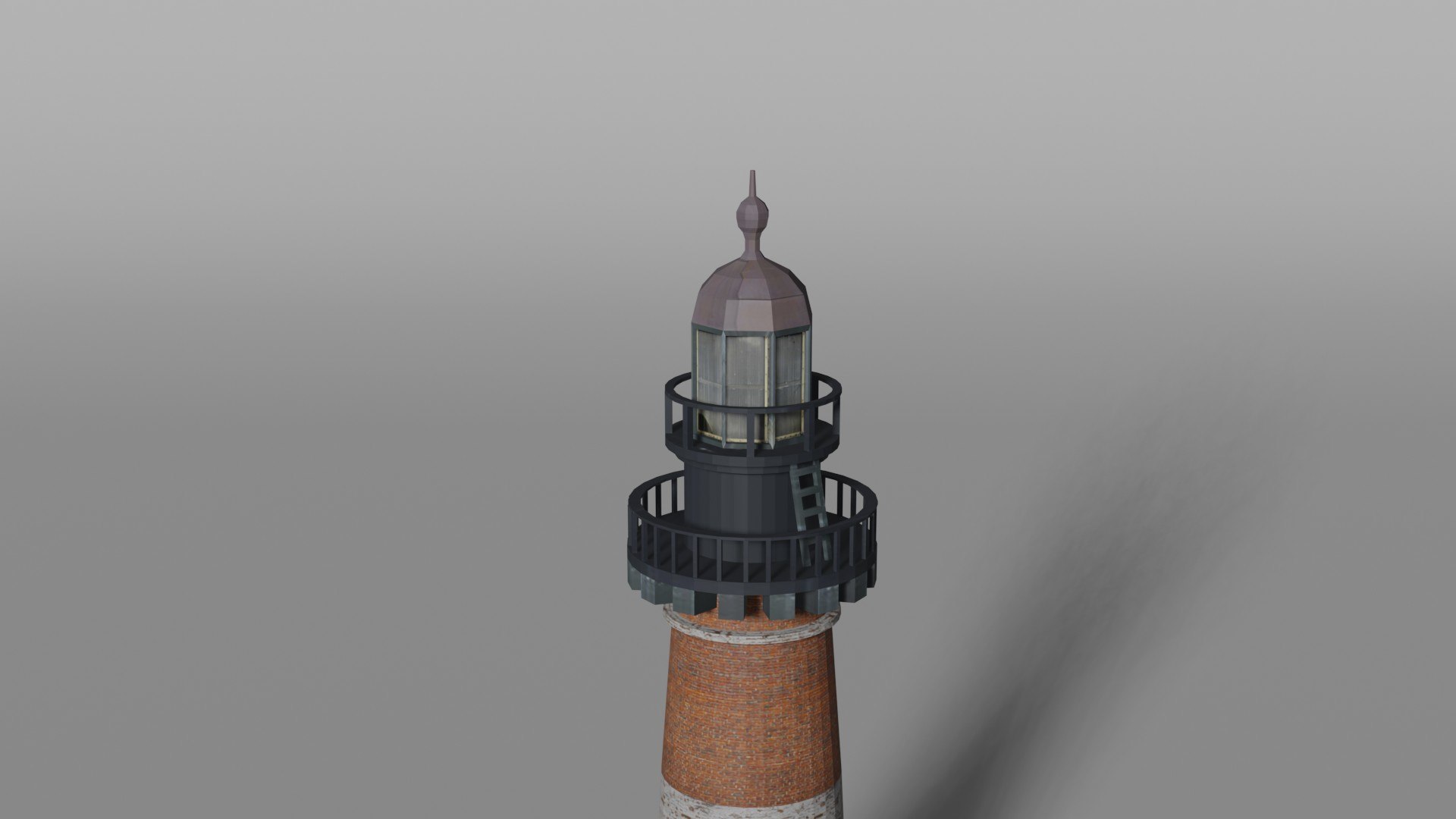 Old Brick Lighthouse 3D Model - TurboSquid 1536648