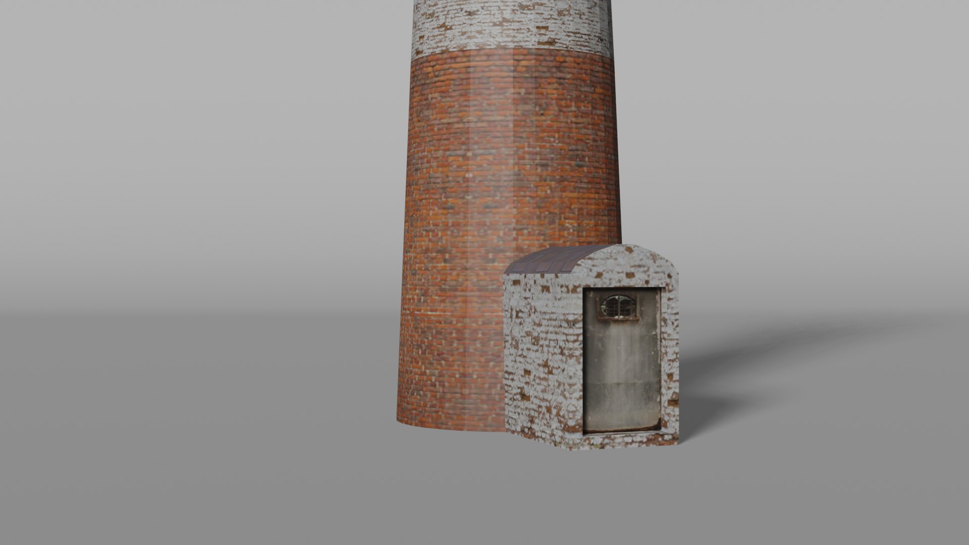 Old Brick Lighthouse 3D Model - TurboSquid 1536648