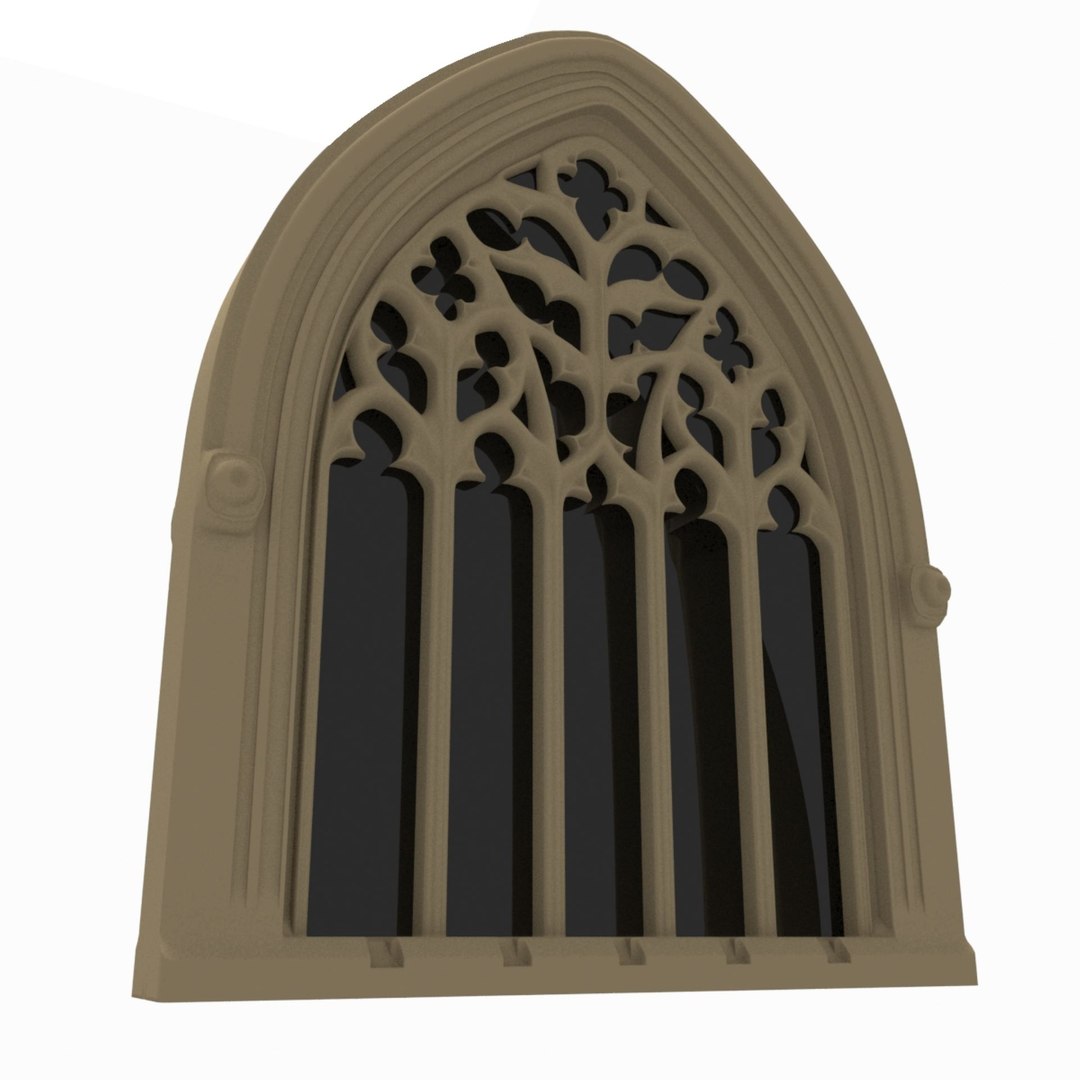 3D model gothic window - TurboSquid 1565686