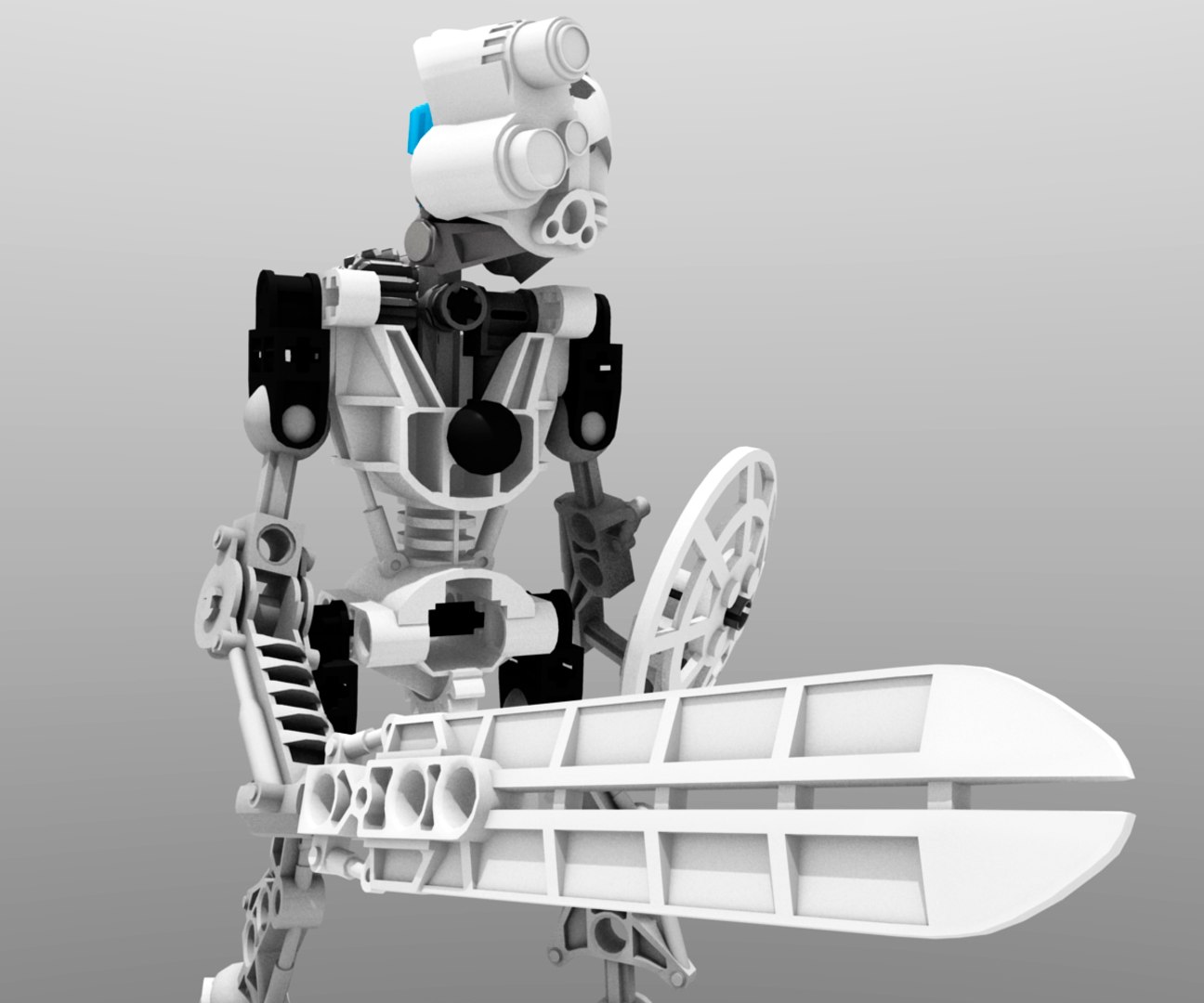 Lego Bionicle Kopaka 3d Model