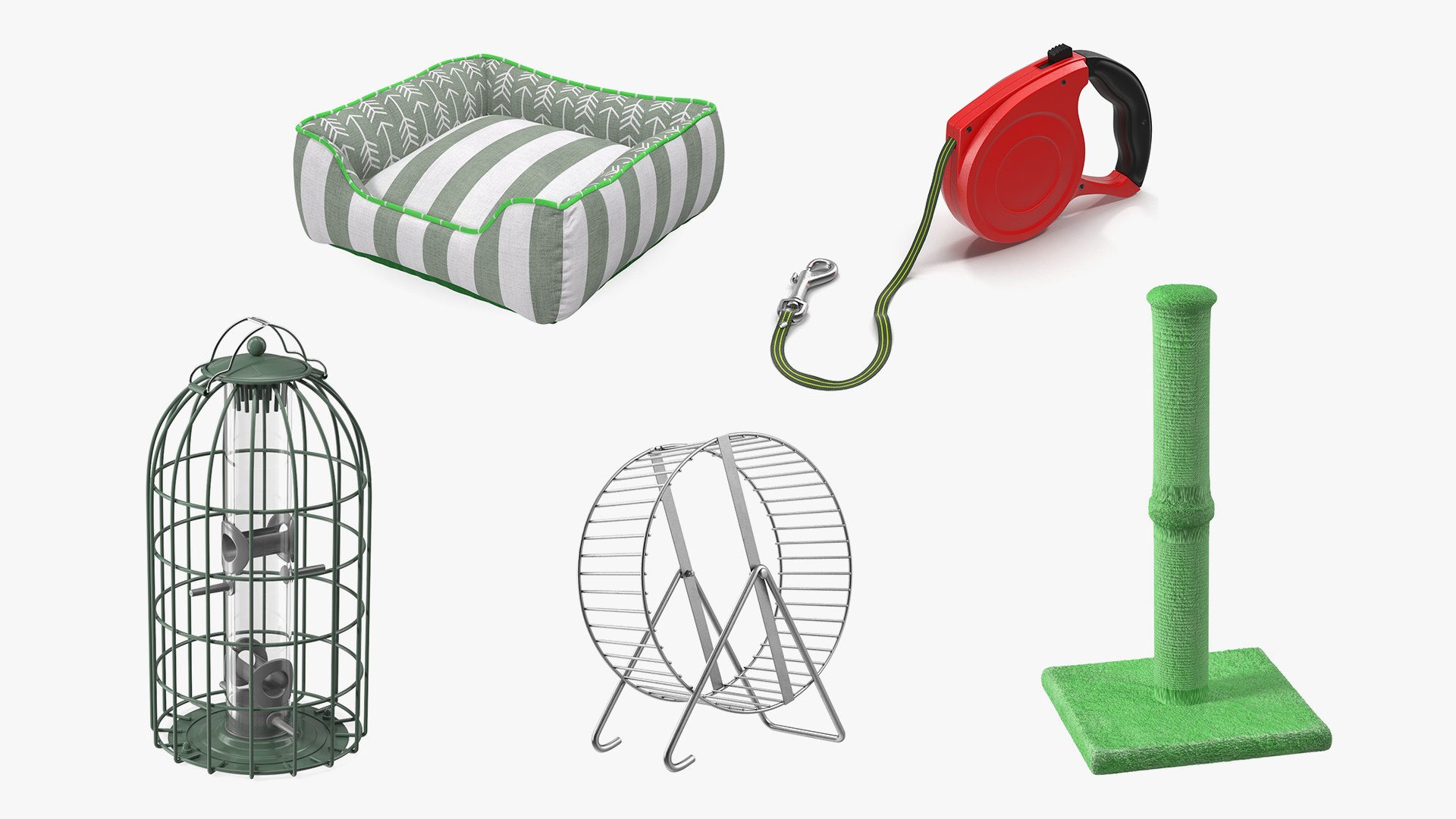 Animal Accessories Collection 3D - TurboSquid 1836515
