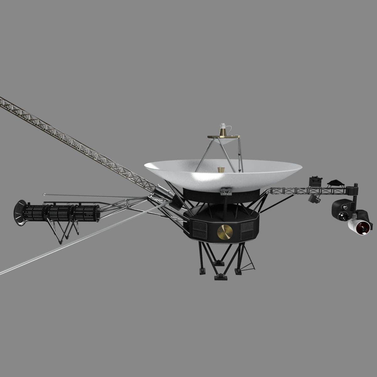 nasa satellite astronomy 3d obj